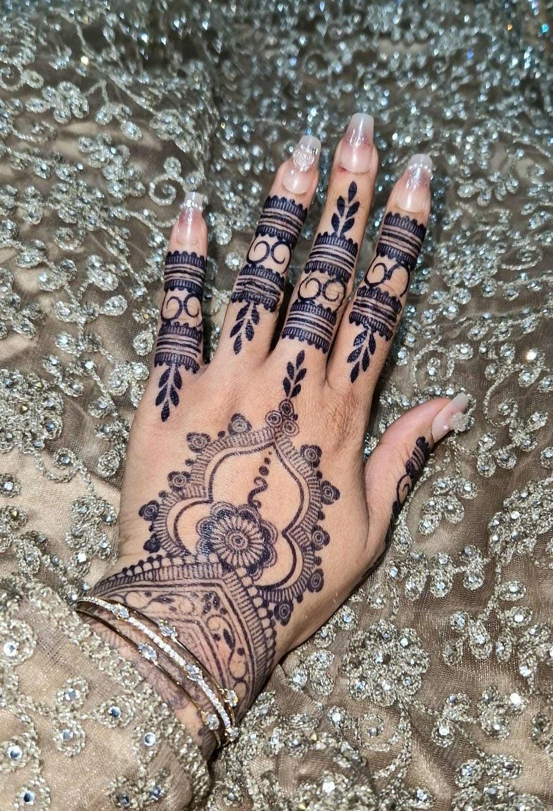 100% Natural Semi-permanent Tattoo Jagua Gel Tattoo Sticker Jagua Henna ...