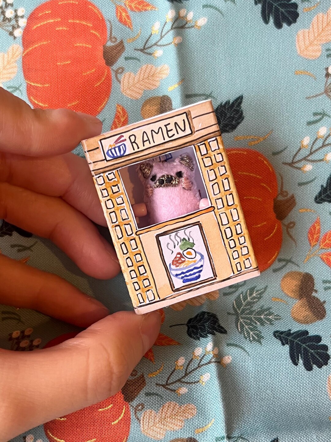 Mini Matchbox Pop up Dollouse - Matchbox Gift - Miniature House -frog ...