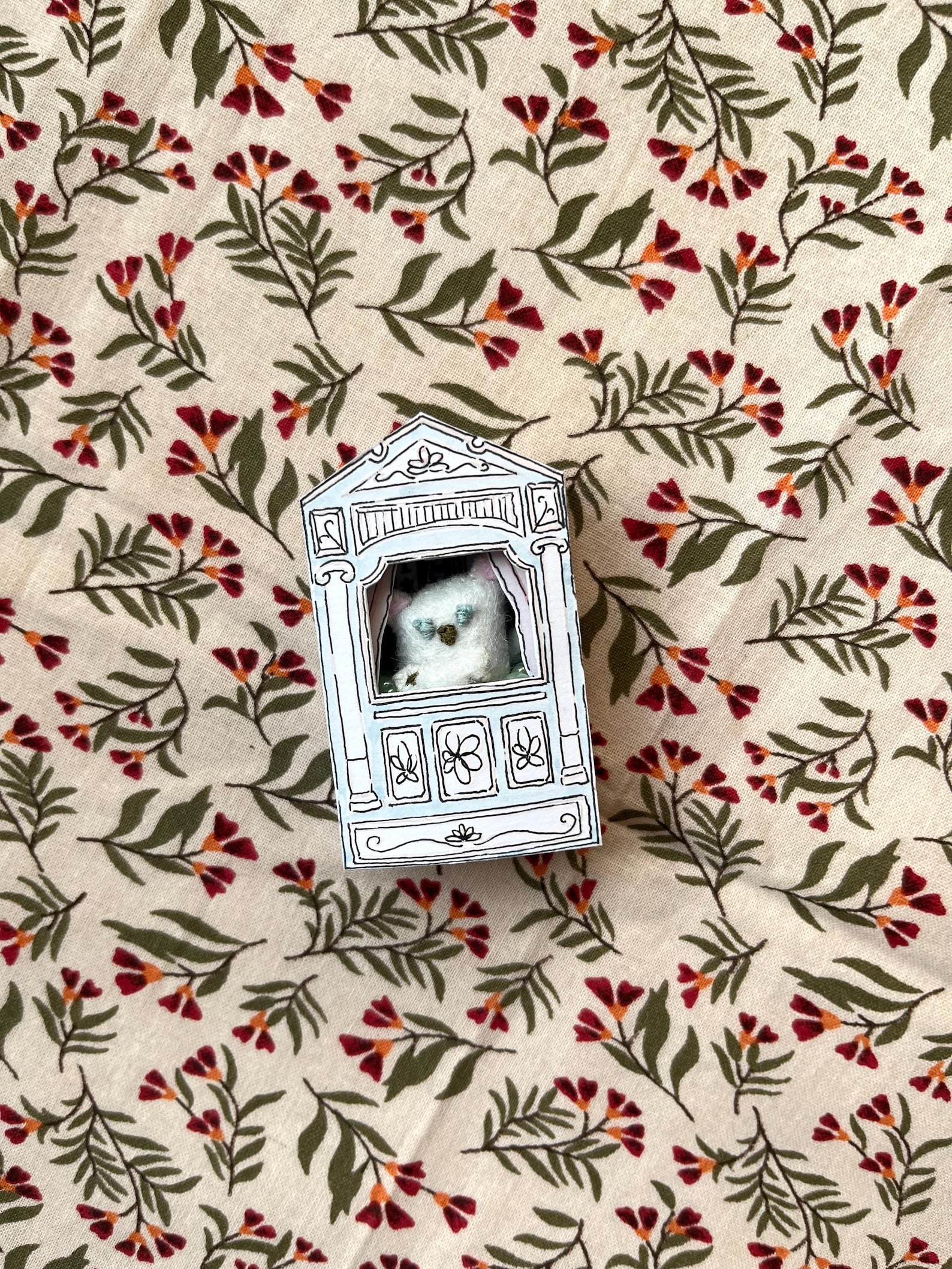 Custom Made Mini Matchbox Pop up Dollhouse - Matchbox Gift - Miniature ...