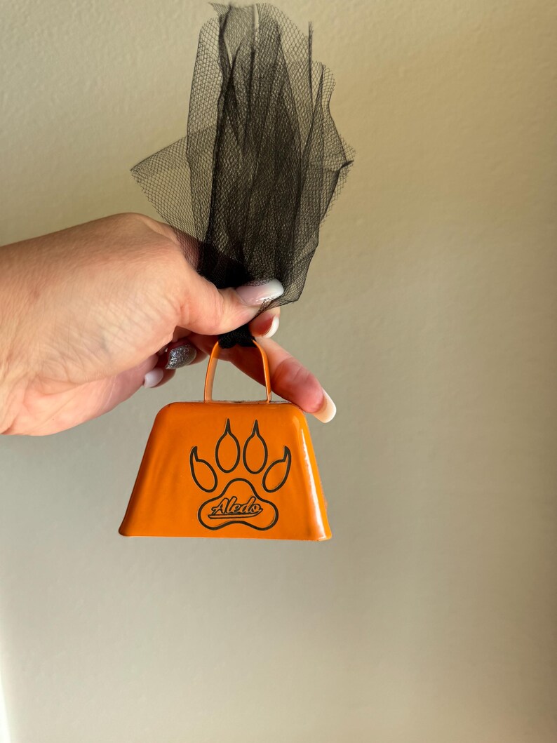School Spirit Cowbell - Etsy