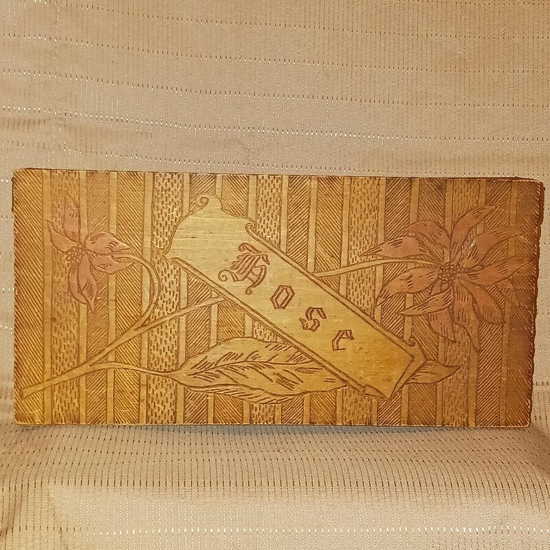Pyrography Box - Etsy