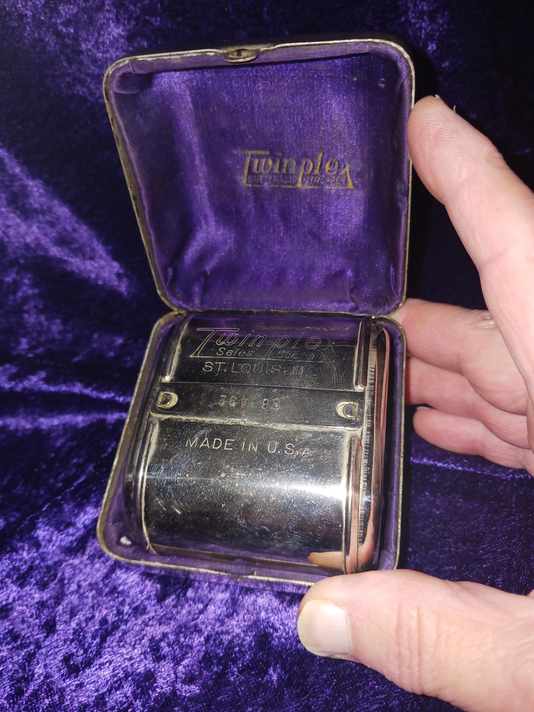 Twin Plex Razor Blade Stropper-1920's - Etsy