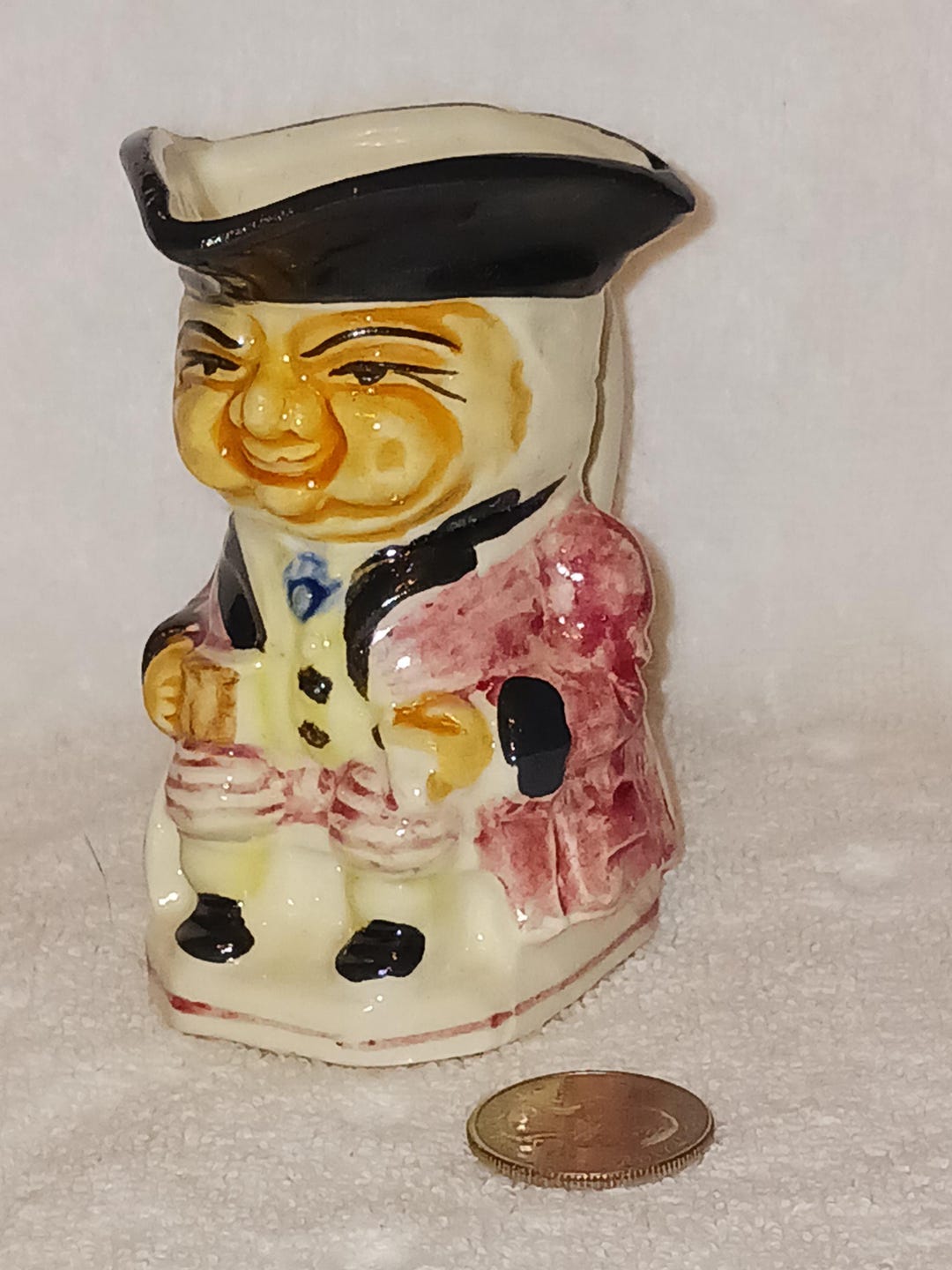 Miniature Toby Jug-mid-century-made in Japan - Etsy