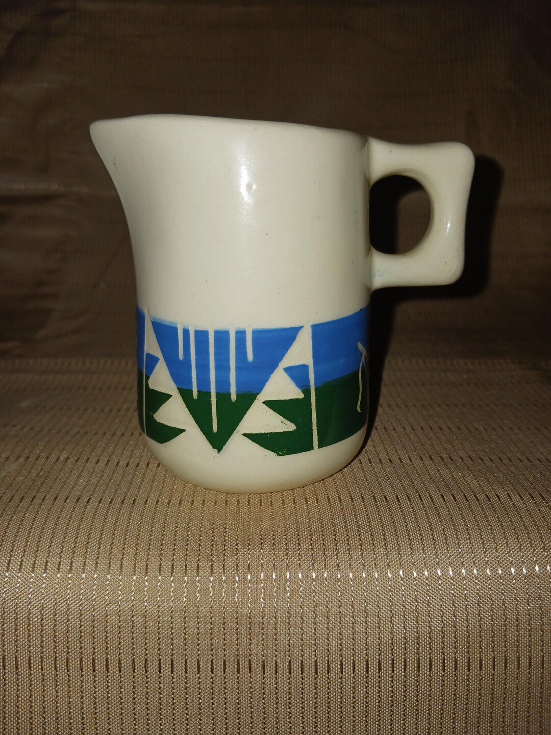 Native American Pottery Glazed Pitcher-sioux Pottery Rapid City ...