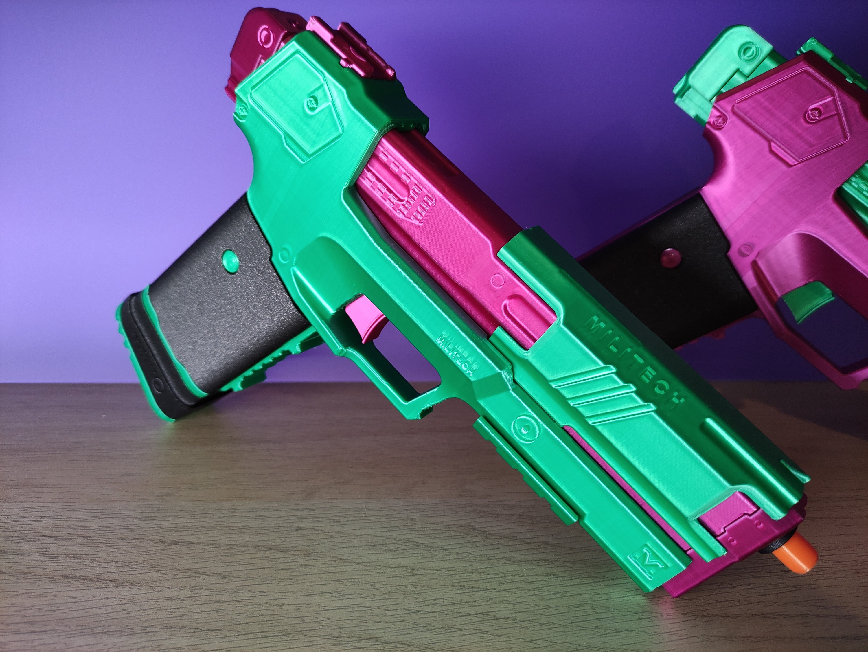 Militech M-76E Omaha 3D Printed Replica for Cosplay | Cyberpunk 2077 ...