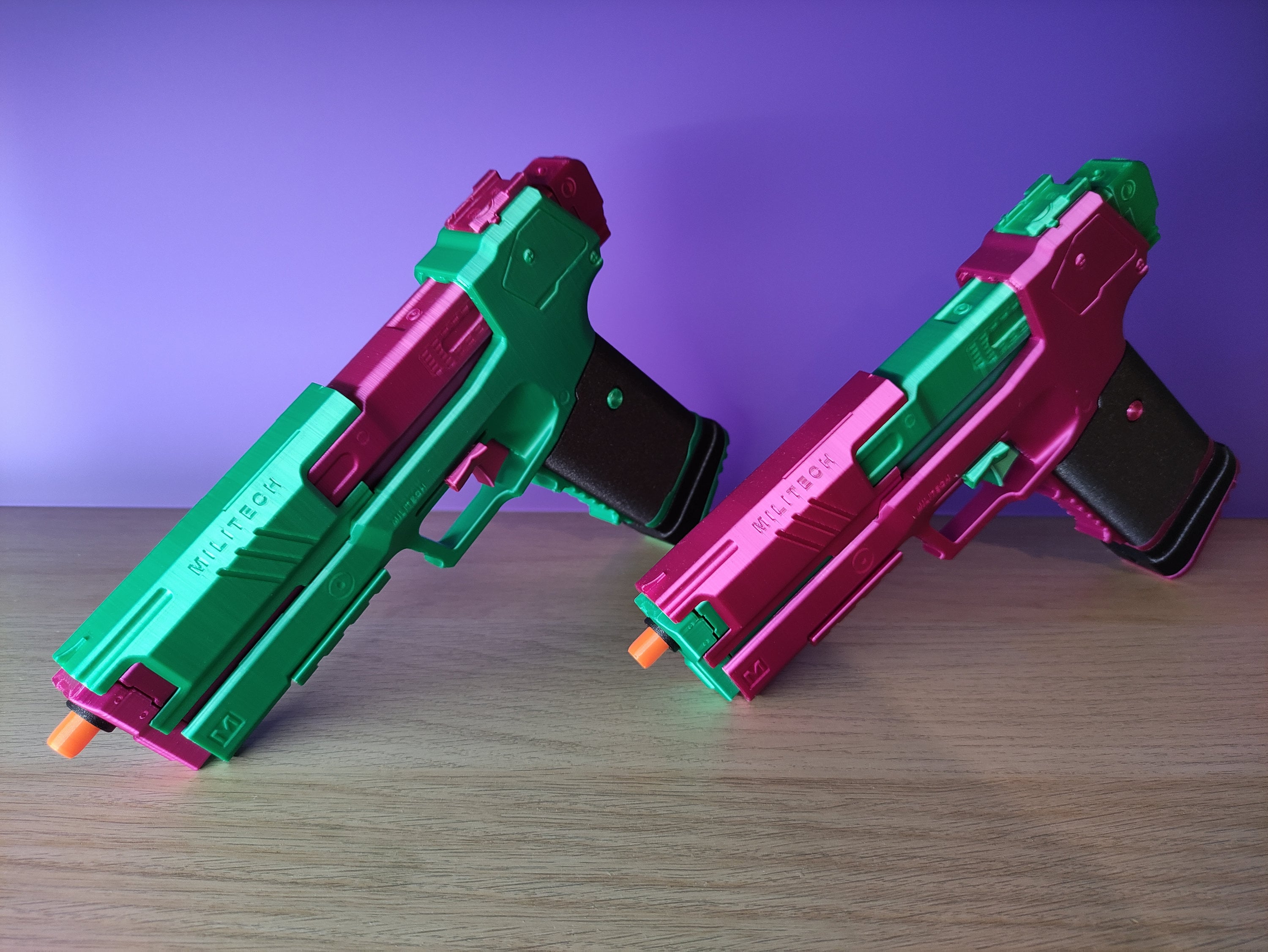 Militech M-76E Omaha 3D Printed Replica for Cosplay | Cyberpunk 2077 ...