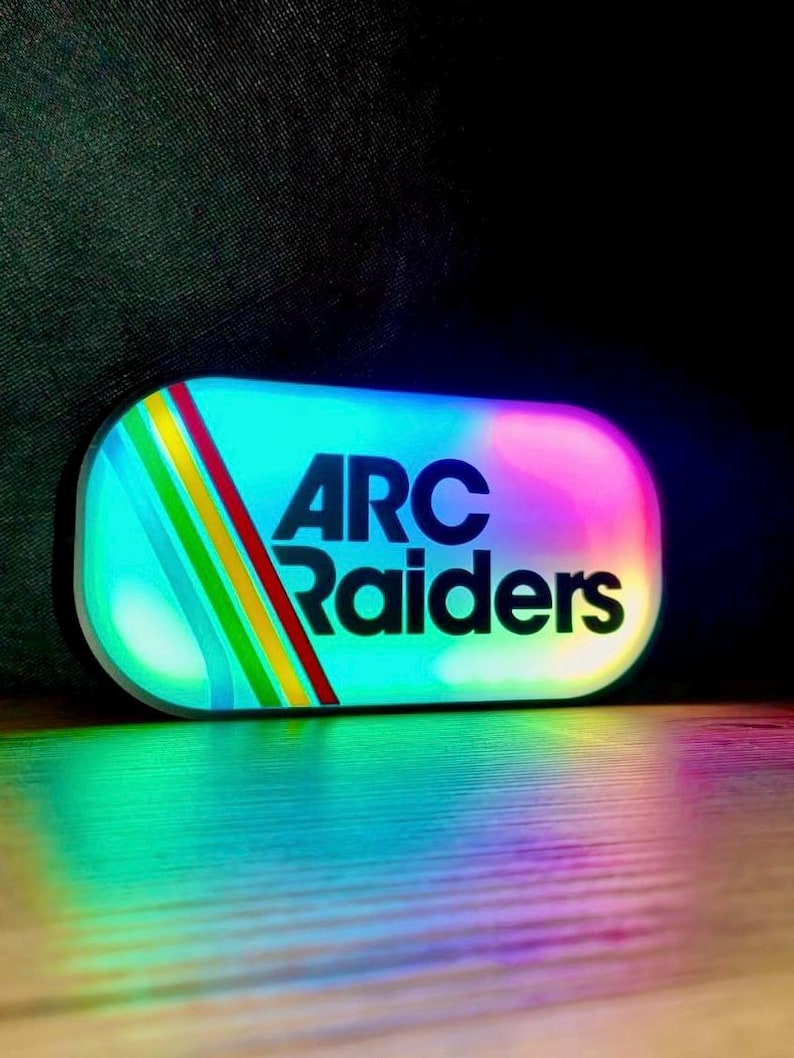 ARC Raiders RGB Desktop Light Box –USB Ambient Display Lamp - Etsy
