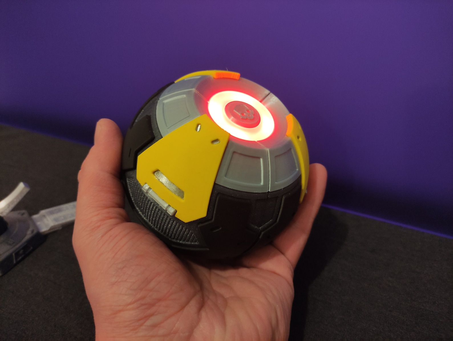Stratagem Beacon Orb 3D Printed Fan Art Toy / Helldivers 2 Inspired ...