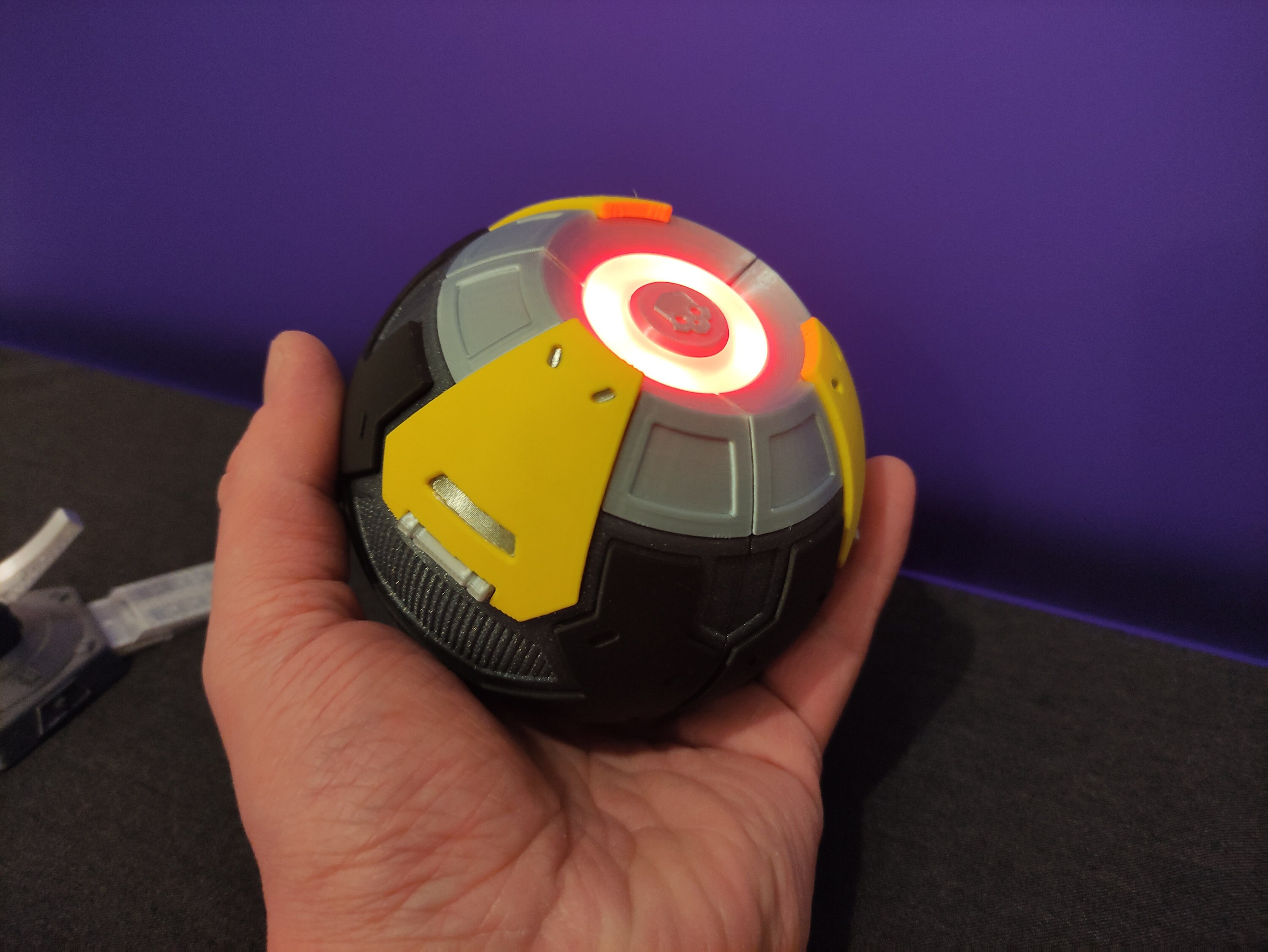 Stratagem Beacon Orb 3D Printed Fan Art Toy / Helldivers 2 Inspired ...