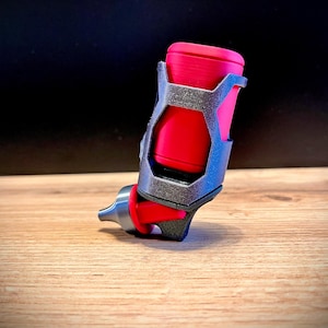 Black Lace Cyberpunk 2077 Inspired Inhaler for Cosplay 3D Printed ...
