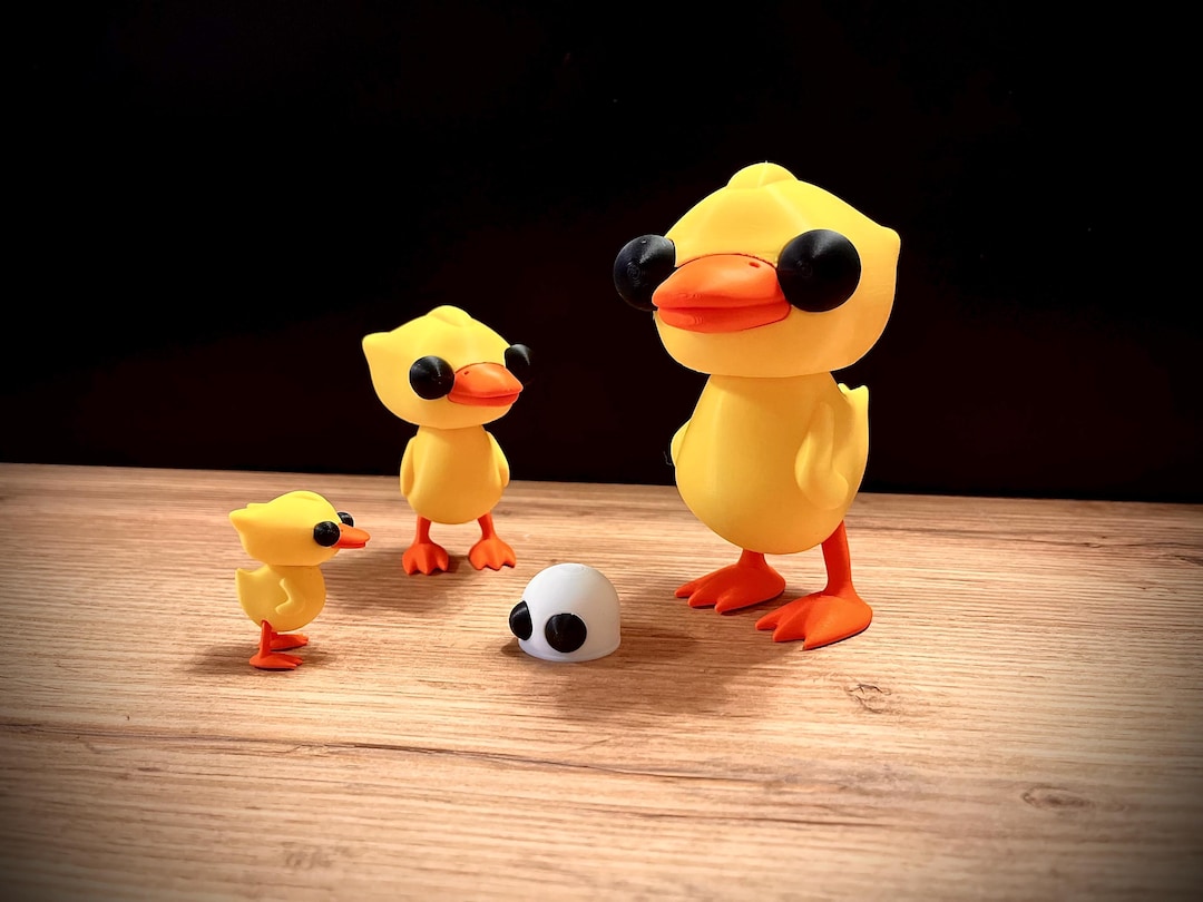 Repo Duck Apex Predator | Cute Mini Desk Buddy | 3D Printed Figure ...
