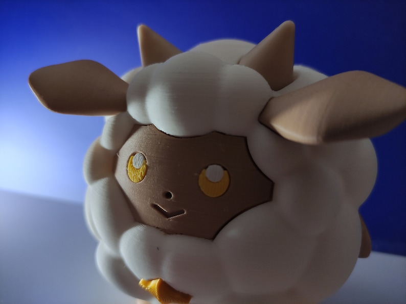 Palworld Lamball - 3D Printed Fan Art Sheep Toy / High Quality Print ...