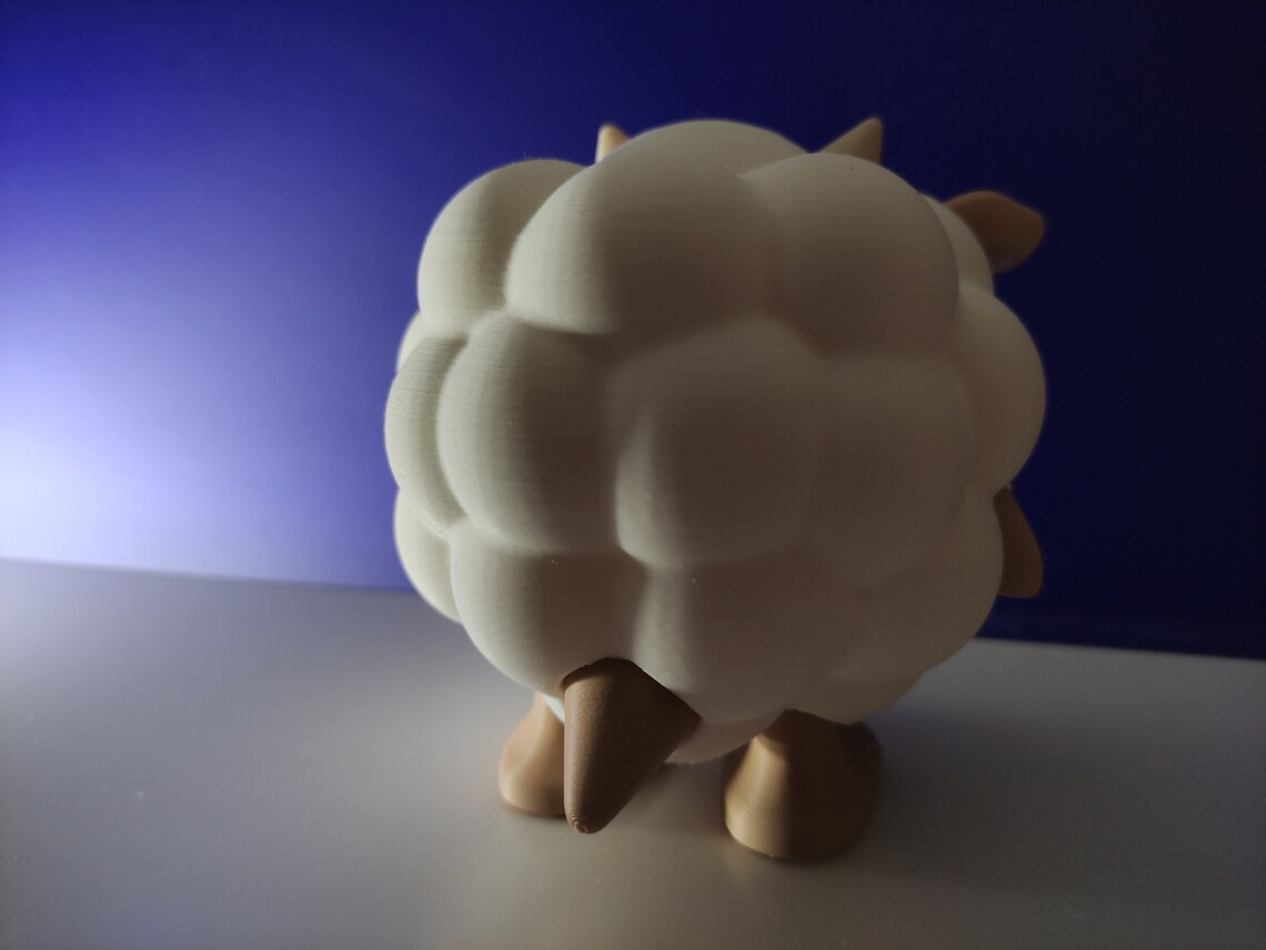Palworld Lamball - 3D Printed Fan Art Sheep Toy / High Quality Print ...