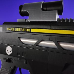 AR-23 Liberator Assault Rifle 3D Printed Multicolour Replica for ...