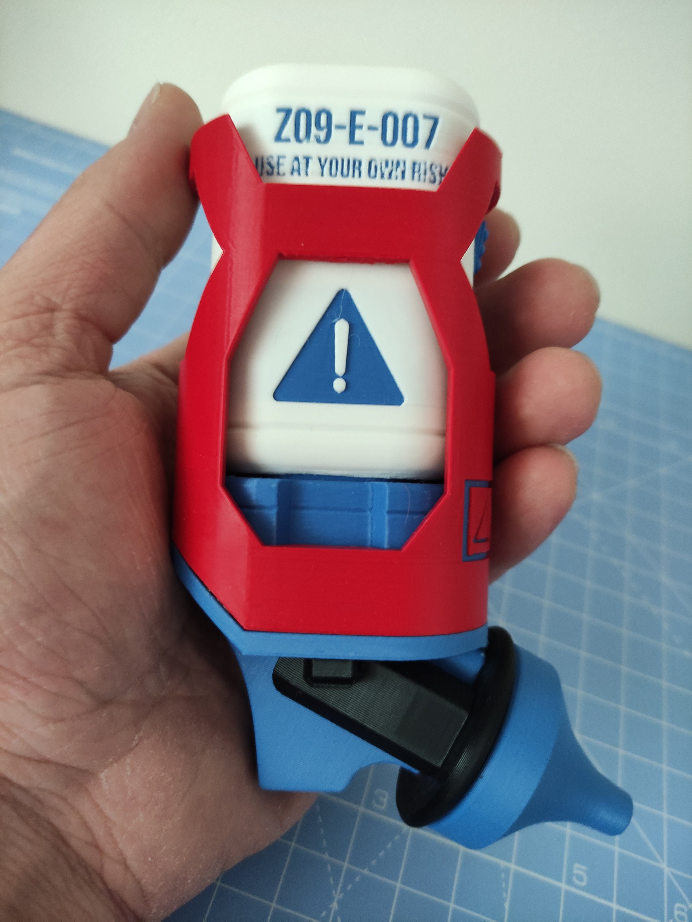MAX DOC Cyberpunk 2077 Inspired Inhaler for Cosplay 3D Printed Replica ...