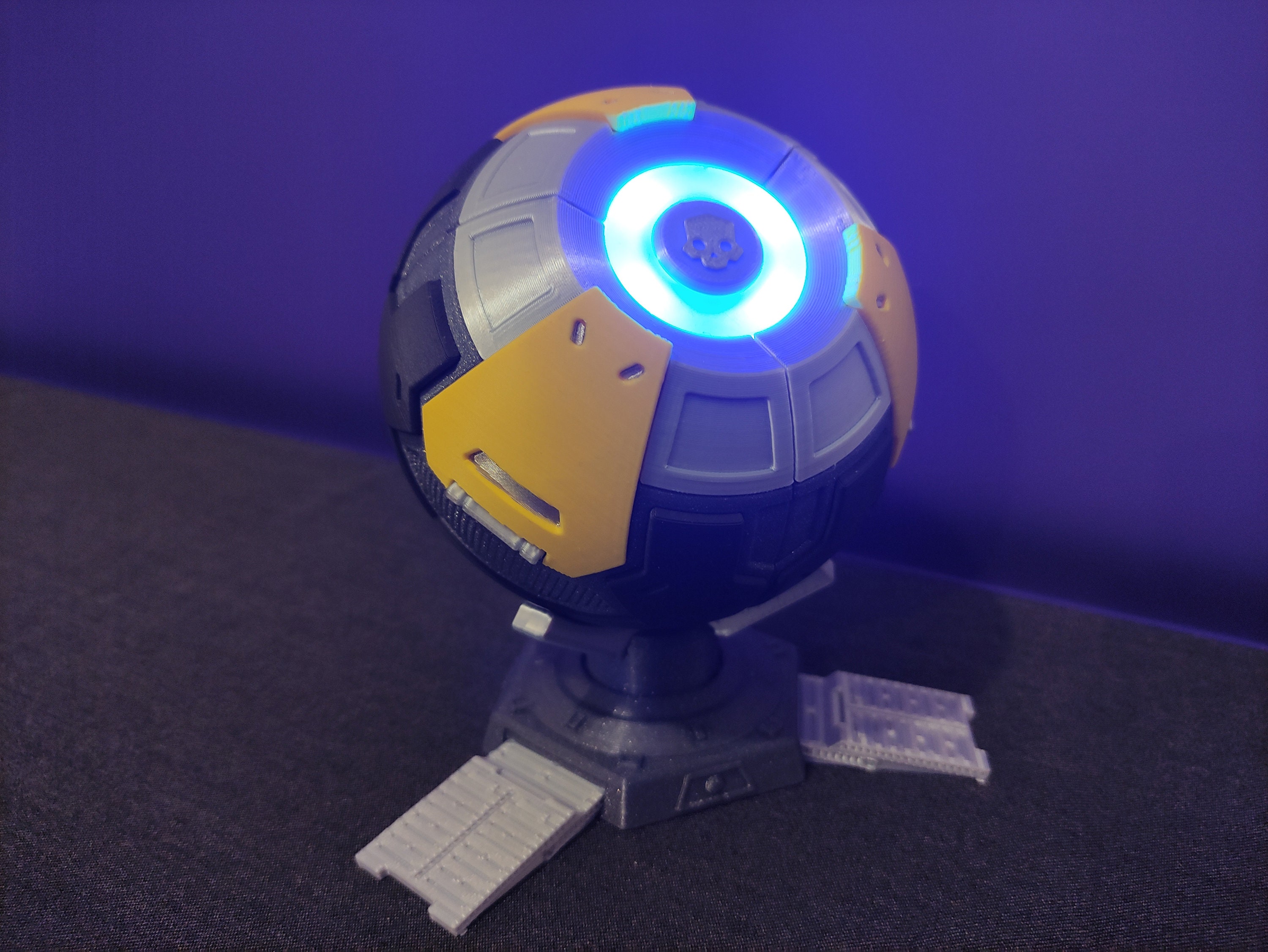Stratagem Beacon Orb 3D Printed Fan Art Toy / Helldivers 2 Inspired ...