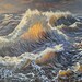 Storm an Original Seascape Oil Painting on Canvas That Portrays the ...