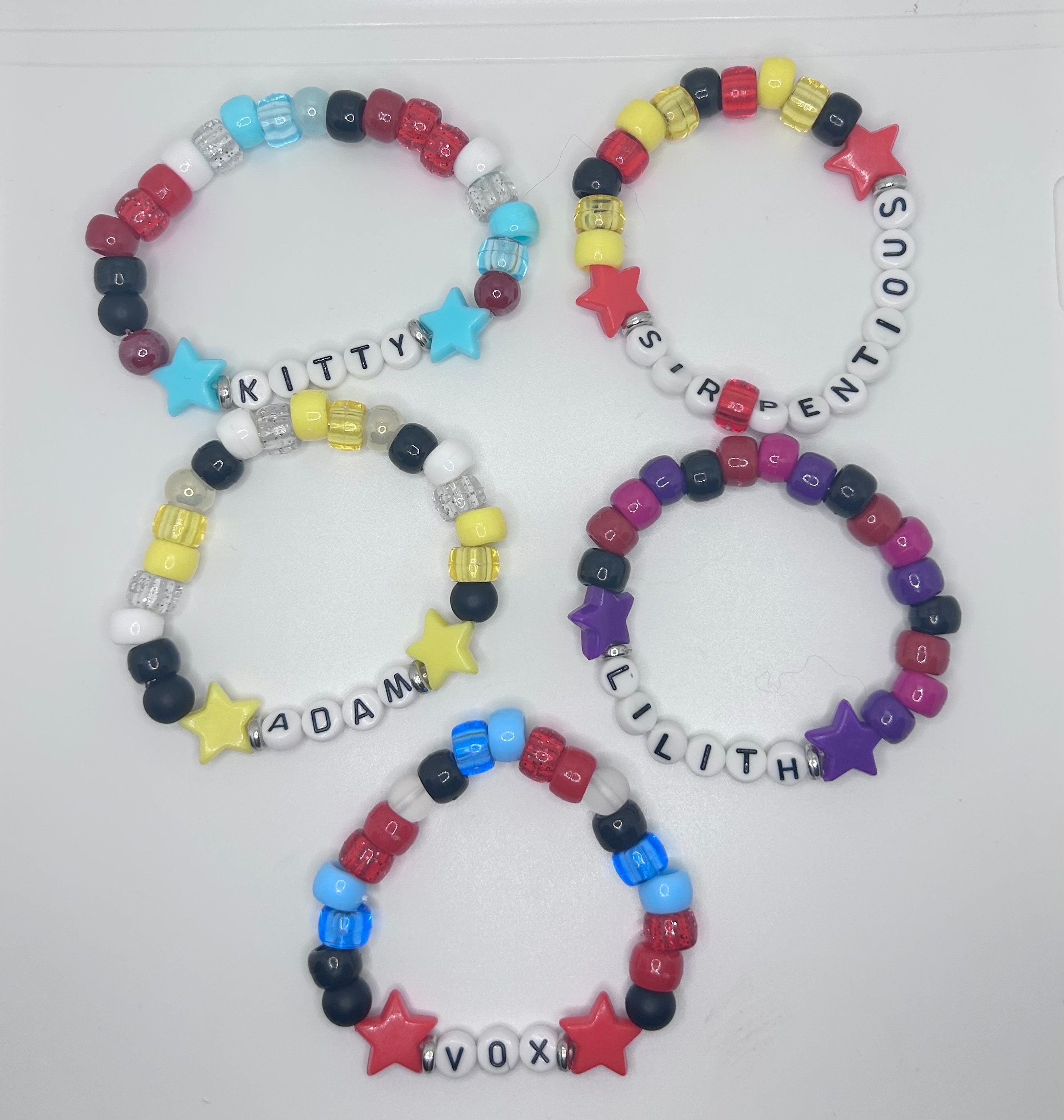 Hazbin Hotel Kandi Bracelets - Etsy