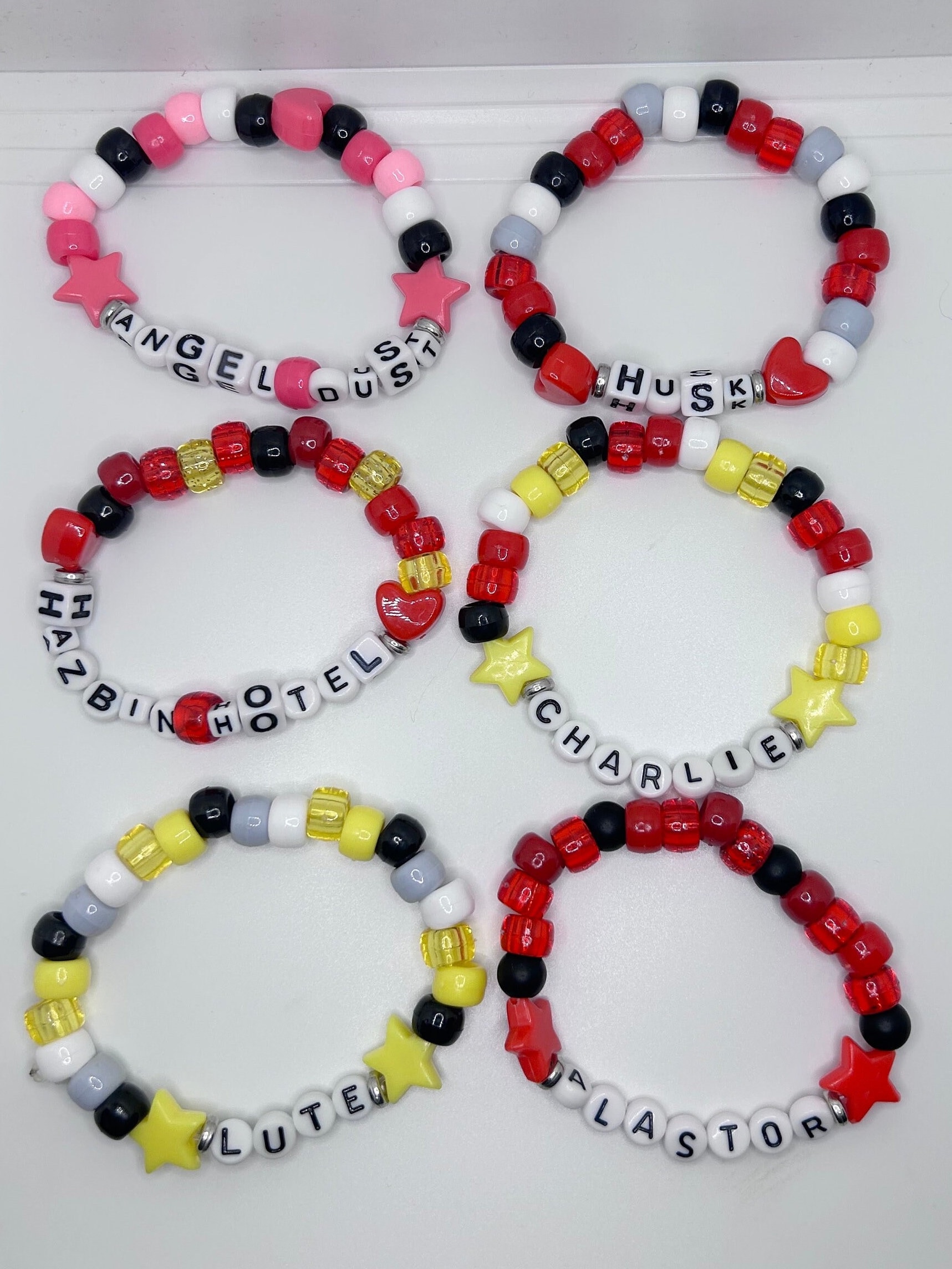 Hazbin Hotel Kandi Bracelets - Etsy