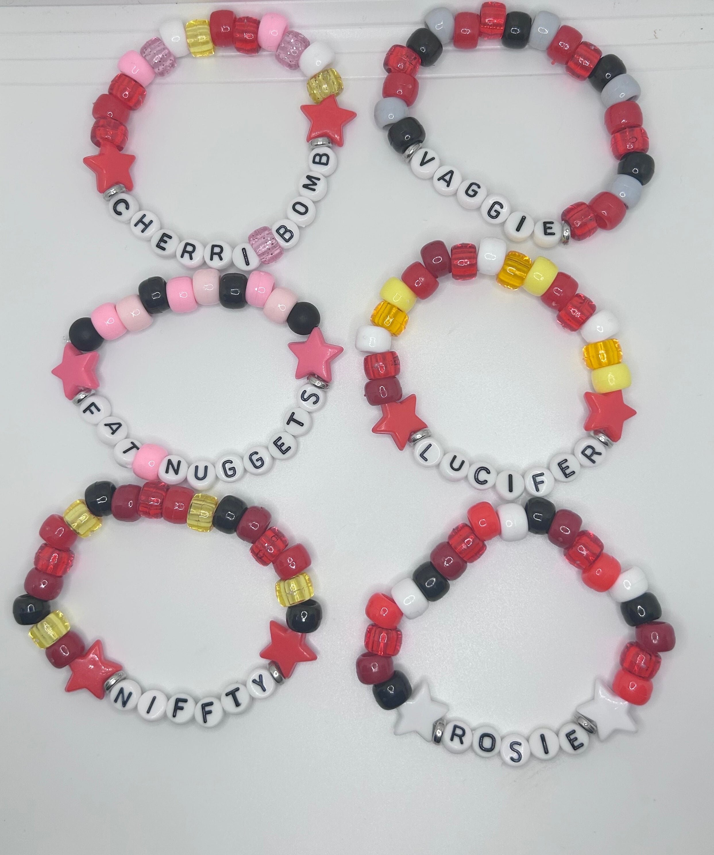 Hazbin Hotel Kandi Bracelets - Etsy