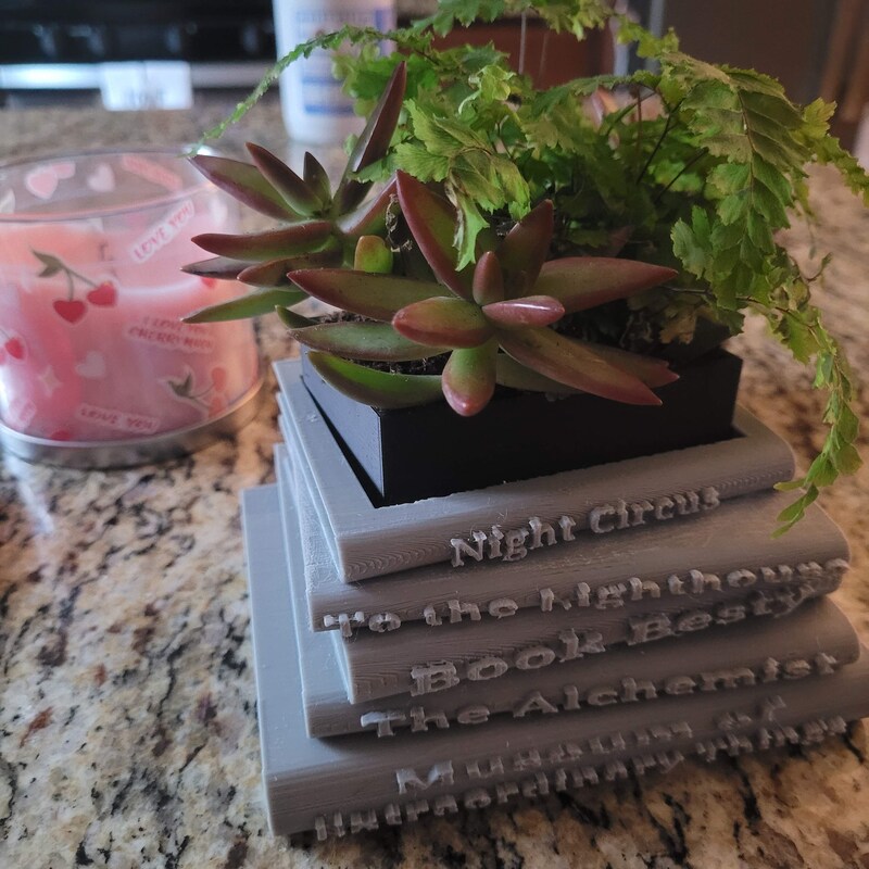 Book Planter - Etsy