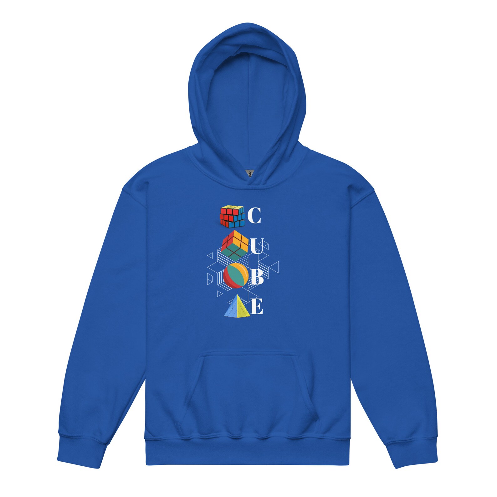 Retro Rubiks Cube Hoodie, Fun Puzzle Game Sweatshirt, Unisex Cuber Gift ...