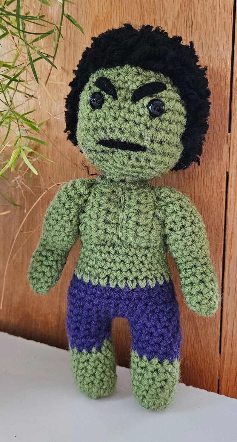 Inspired Avengers Hulk Crochet Pattern - Etsy