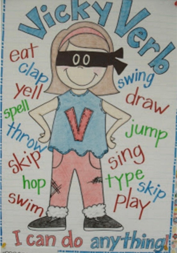 Verb Anchor Chart