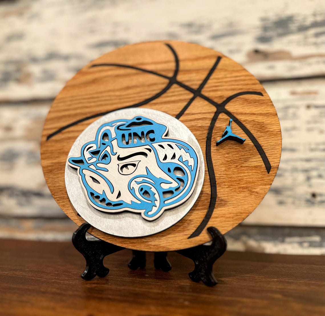Custom Basketball College Wood Sign, Custom Wood Sign, Wooden Logo Sign ...