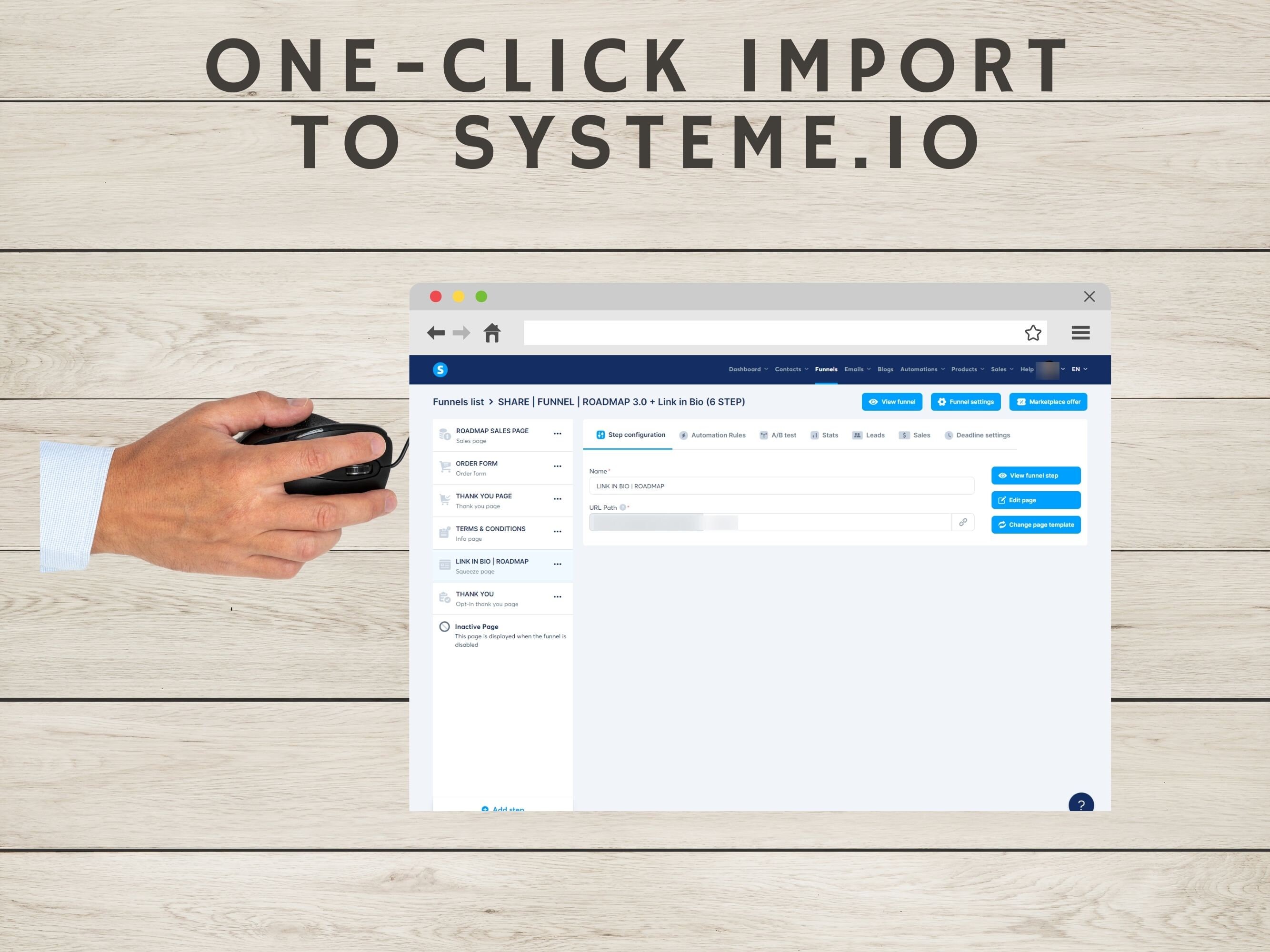 Roadmap 3.0 Systeme.io Sales Funnel Template: Done-for-you Digital ...