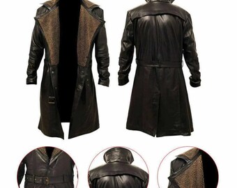 Blade Runner 2049 Officer K Ryan Gosling Lapel Fur Collar Trench Coat ...
