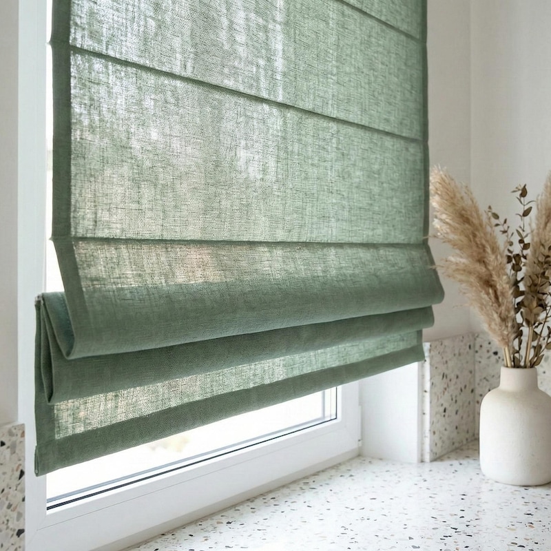 Linen Blinds Velcro - Etsy UK