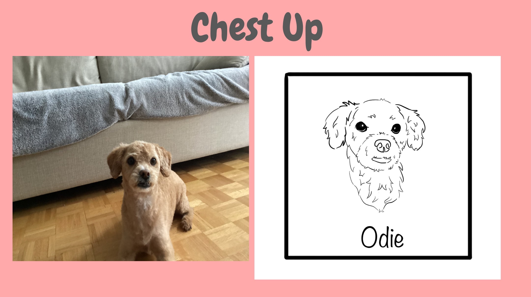 Digital Dog Outline, Dog Sketch, Custom Make Dog Line Art, Dog Memorial ...