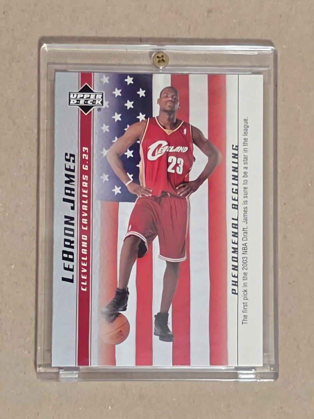 Lebron James Rookie 2004 Upper Deck Lebron James Phenomenal Beginning ...
