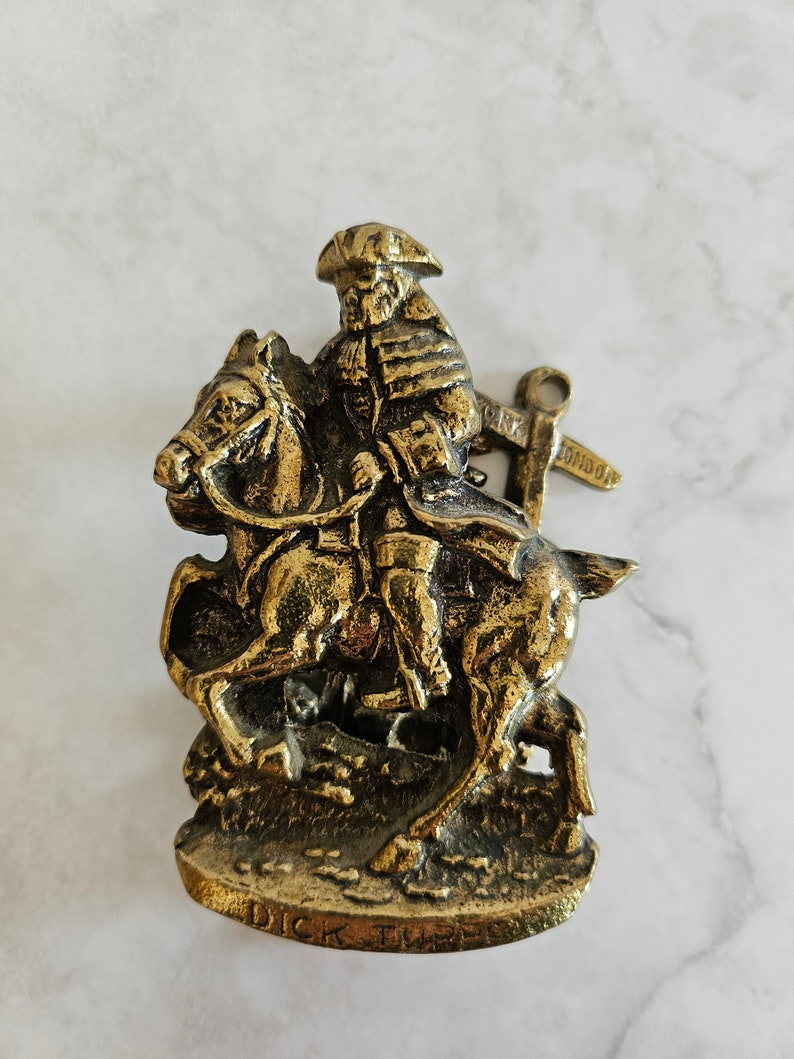 Mid Century Solid Brass Door Knocker Depicting the Famous English ...