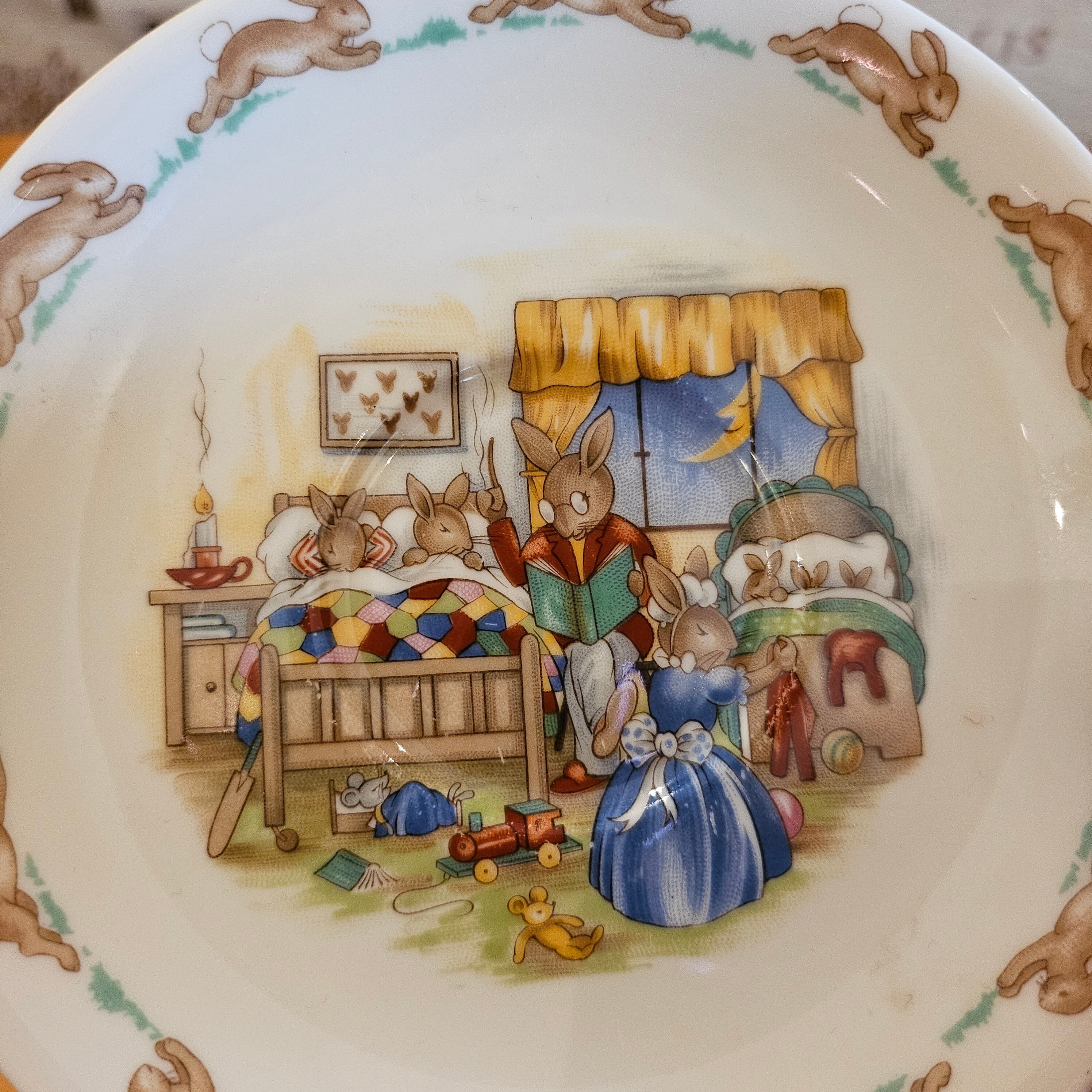 Royal Doulton Bunnykins Tea Cup & Saucer Set 1959 1975. Excellent ...