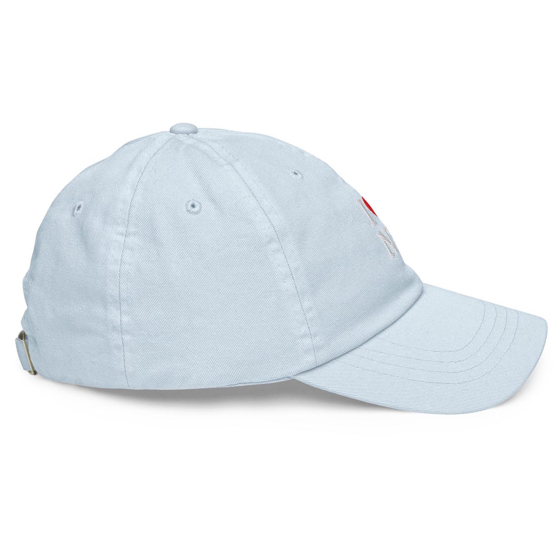 Embroidered I Love NY Cotton Dad Hat, Custom Pastel Baseball Cap ...