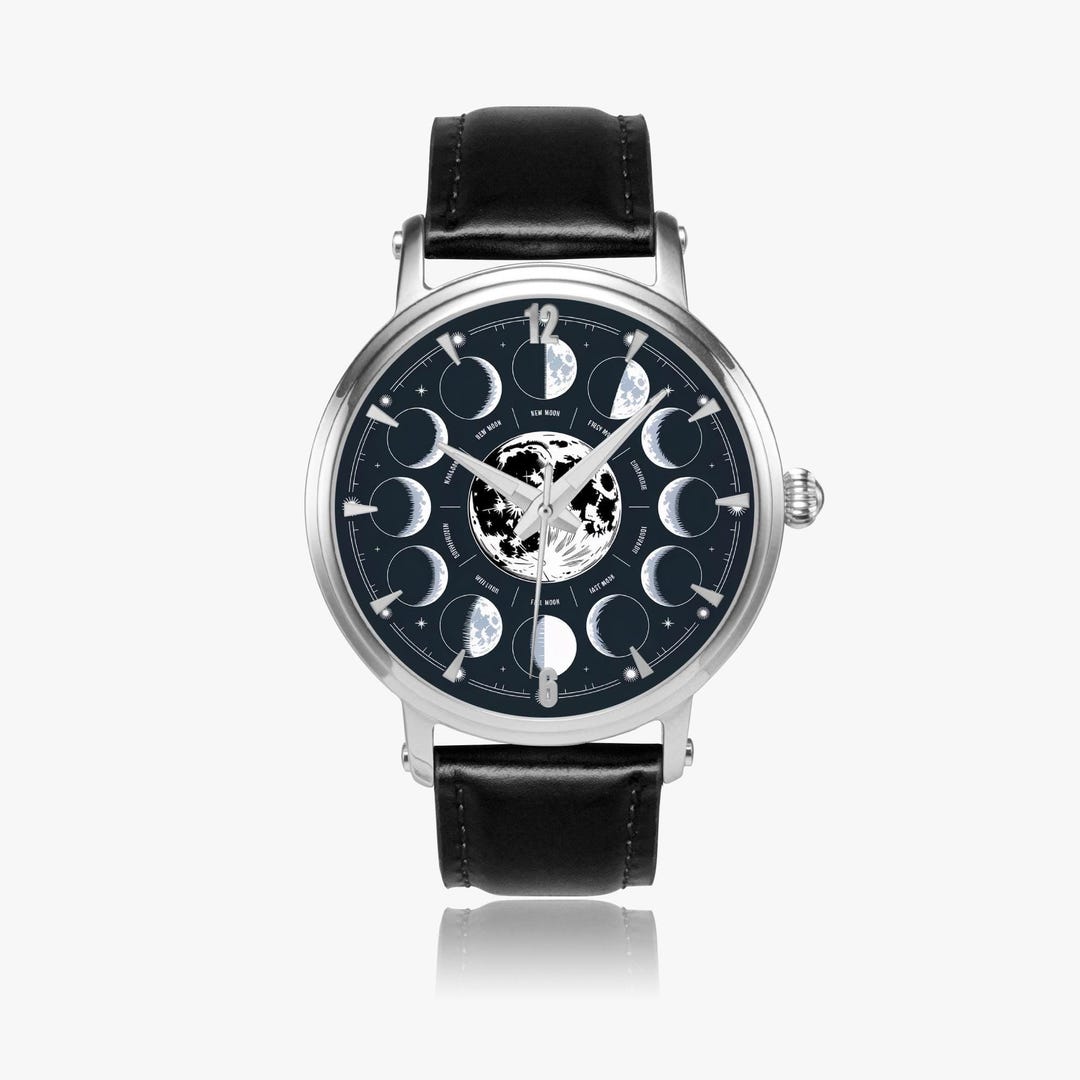 Custom Moon Cycle Automatic, Monogram Decor, Father's Day Gift Idea ...