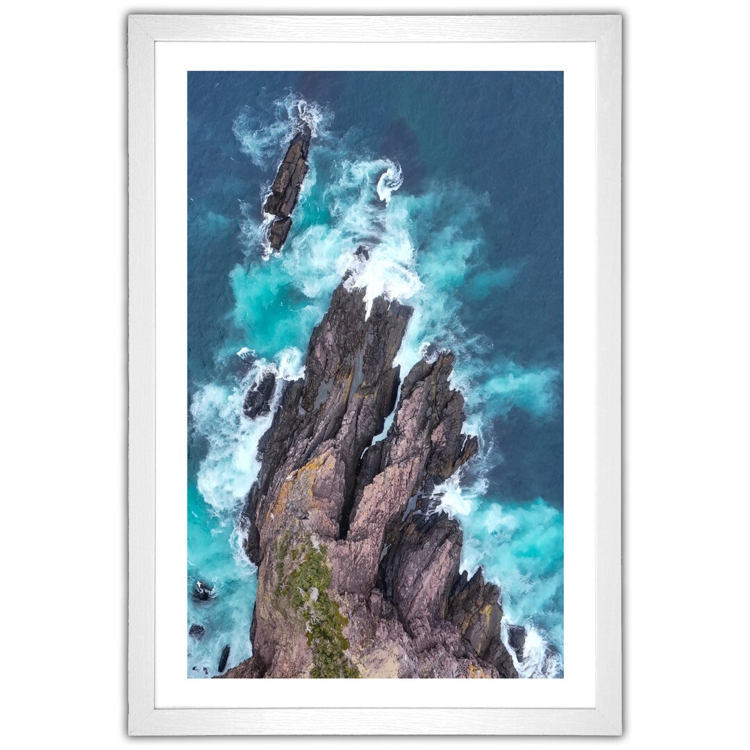 BREAKER - Aerial Photography Print - Wall Art - Newfoundland - Coastal ...