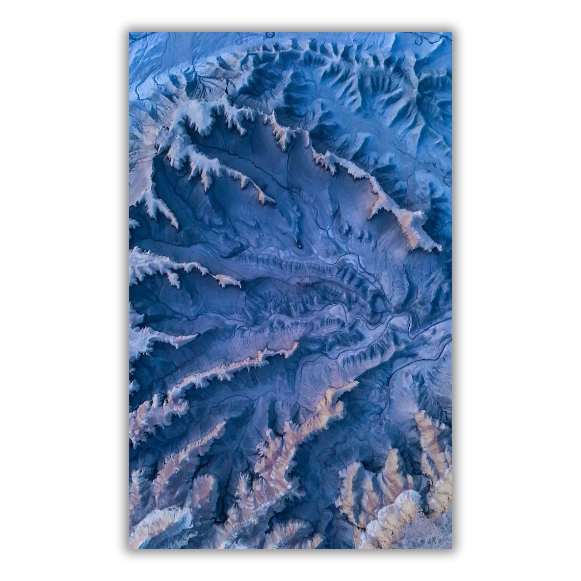 PETRIFIED WAVE - Aerial Photography - Wall Art - Rock Formation Photo ...