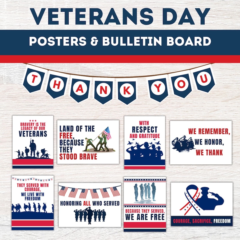 Veterans Day Decor - Etsy