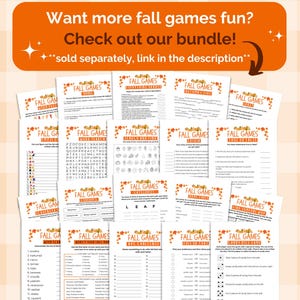 Fall Find Someone Who Game, Fall Find the Guest Bingo, Printable Fall ...