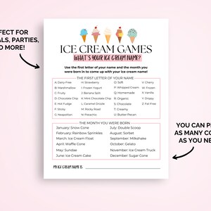 What's Your Ice Cream Name, Ice Cream Name Game, Ice Cream Name ...