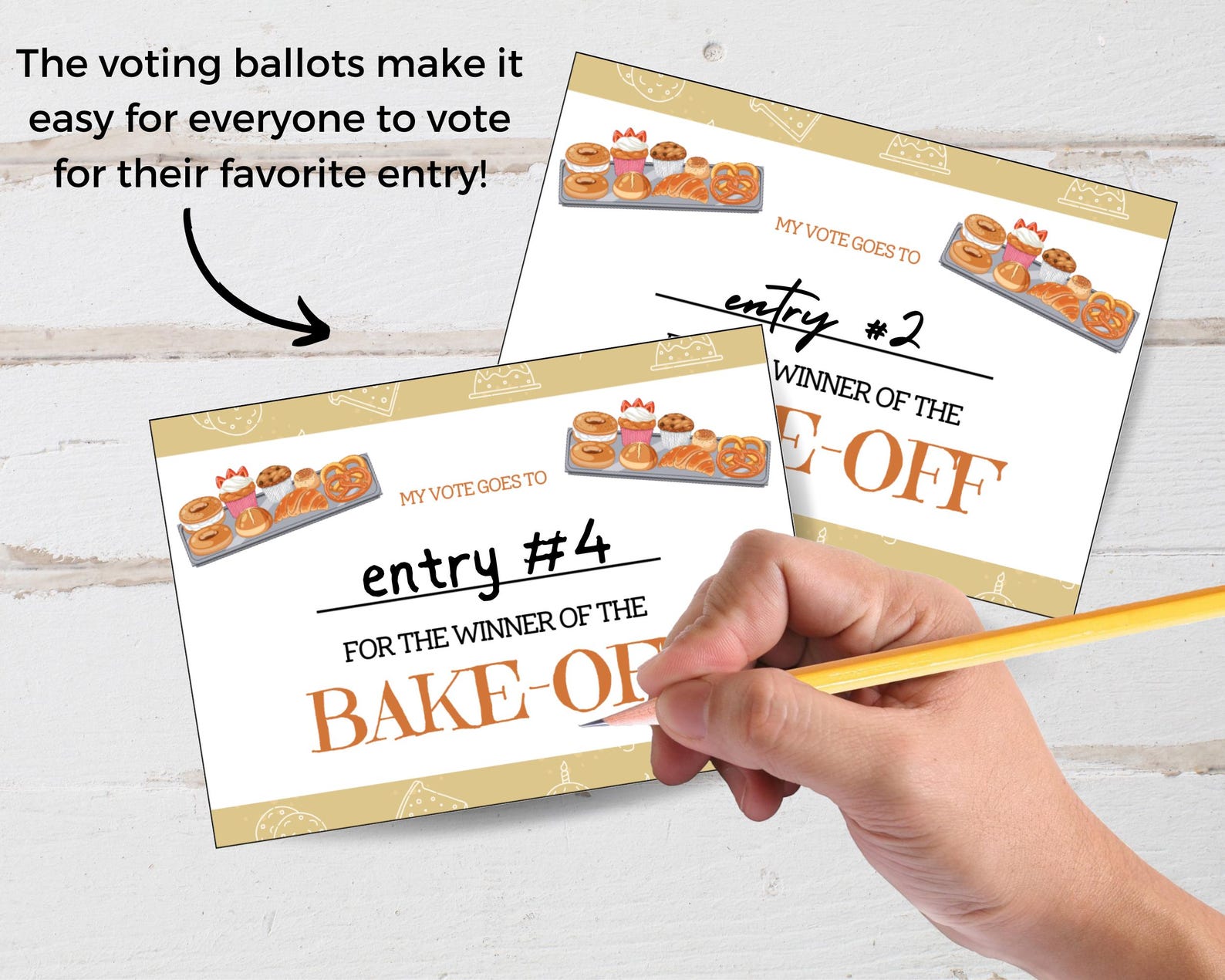 Bake-off Contest Kit, Baking Contest, Baking Competition, Bake off ...