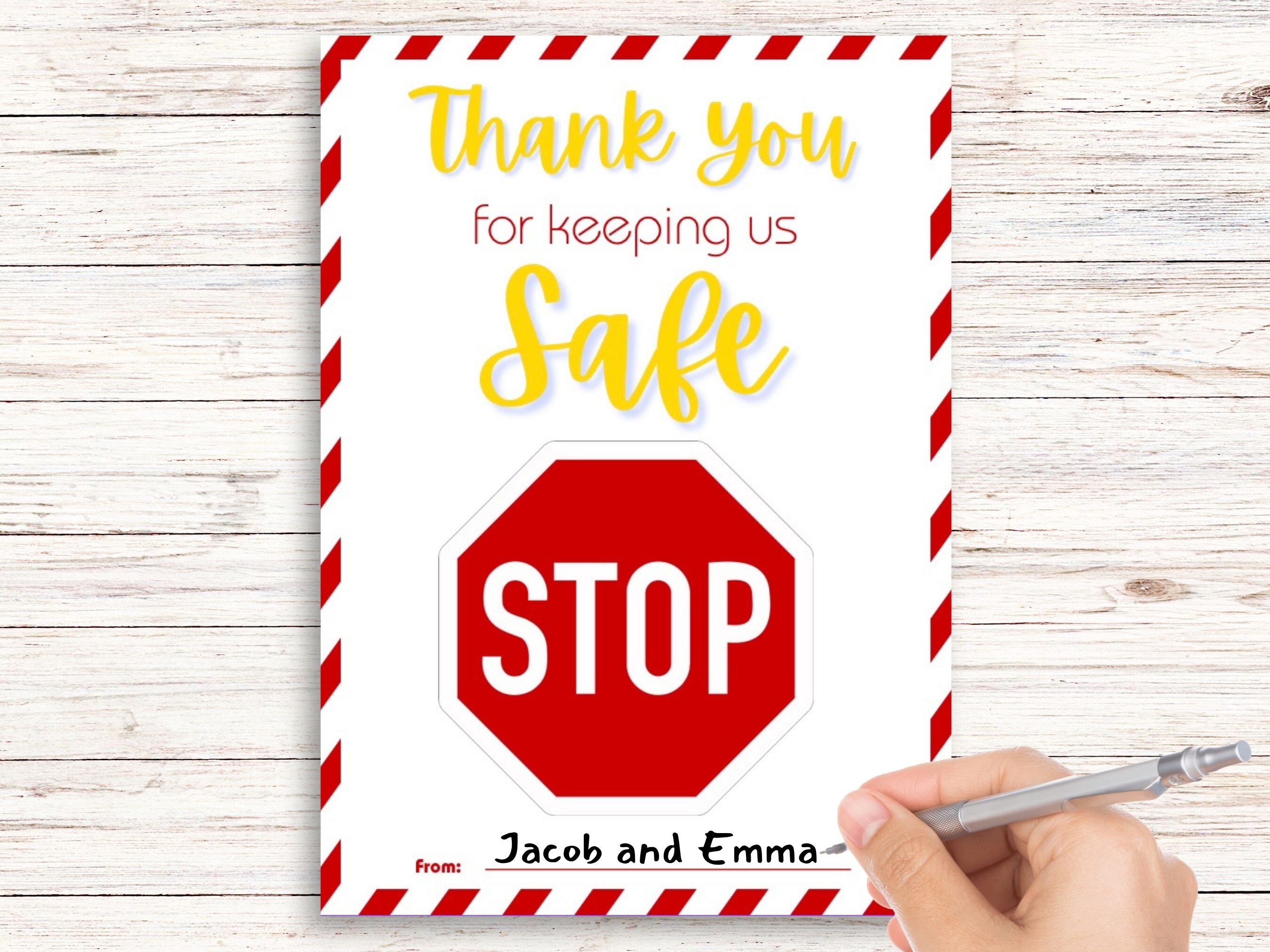 Crossing Guard Gift Card Holder, Crossing Guard Appreciation Gift Card ...