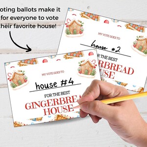 Gingerbread House Contest Kit, Gingerbread House Decorating Contest ...