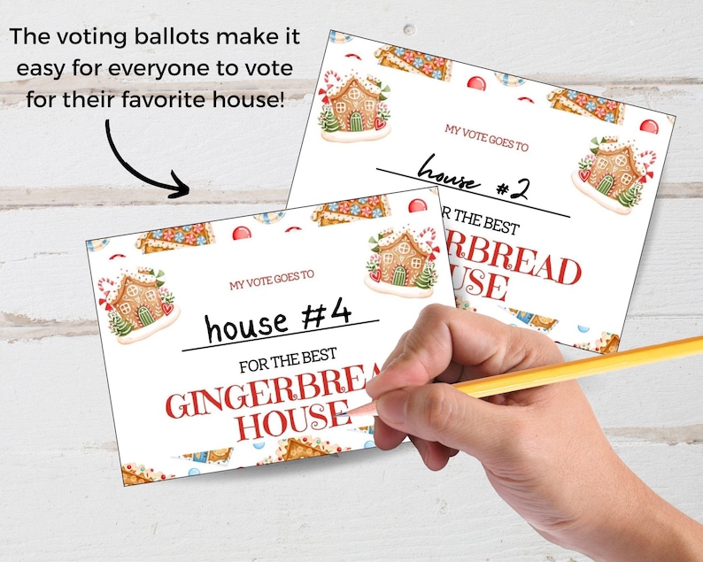 Gingerbread House Contest Kit, Gingerbread House Decorating Contest ...