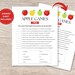 Apple Trivia, Apple Trivia Game, Fall Trivia, Printable Apple Trivia ...