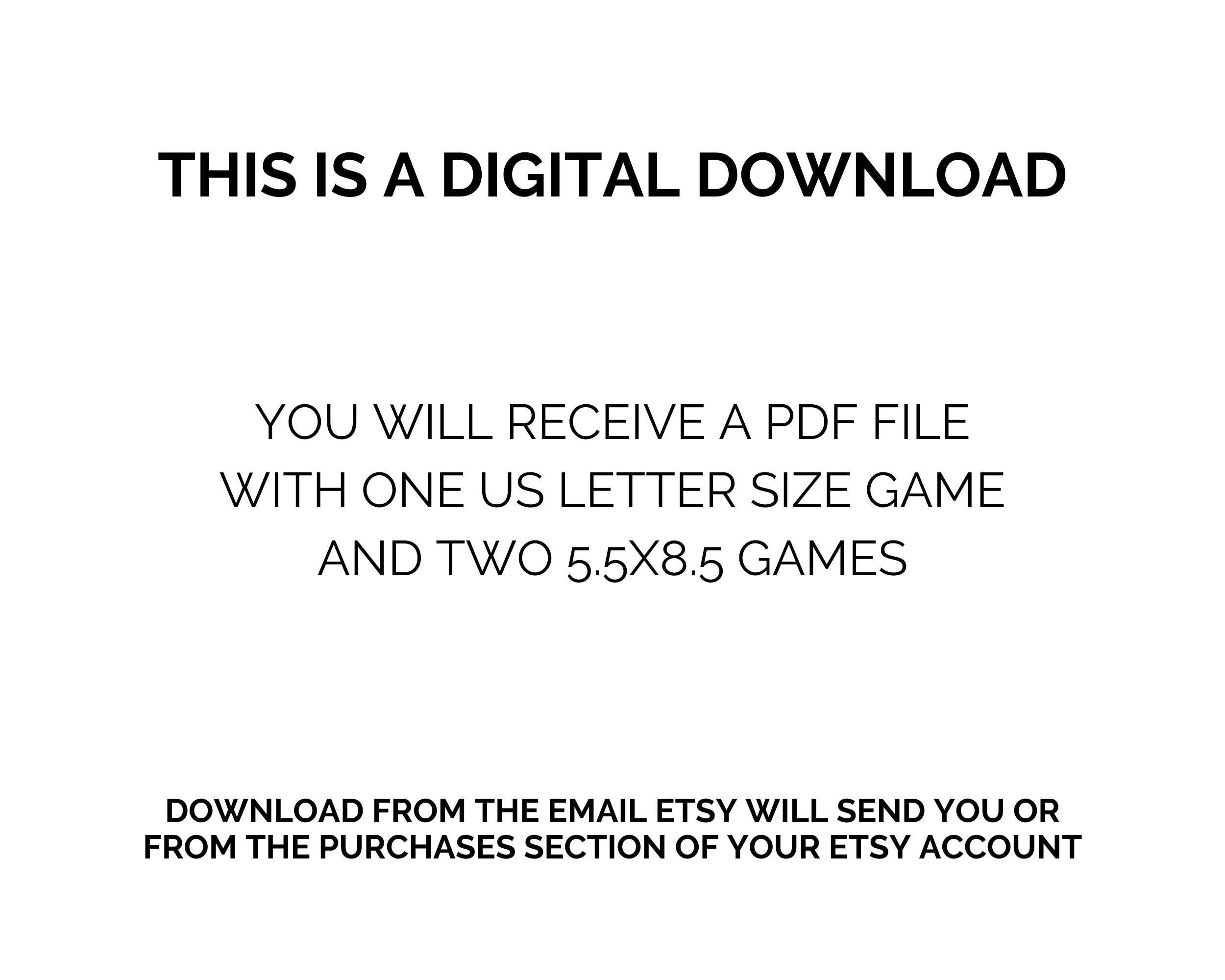 Mother's Day A-Z Game, Mother's Day Mom From A to Z Game, Mother's Day ...