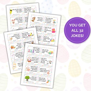 Easter Lunchbox Jokes, Kids Lunchbox Jokes, Lunchbox Notes, Lunchbox ...